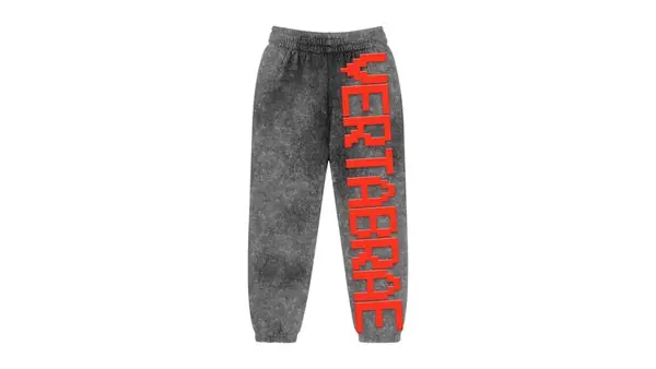 VERTABRAE C1 Sweatpant - Black/red