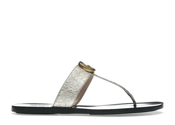 Gucci Marmont Thong Sandals