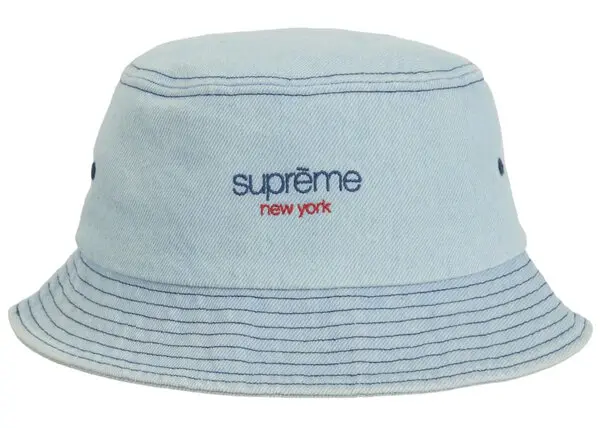 Supreme Denim Crusher Hat - Blue