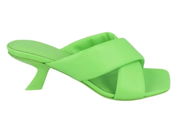 FERRAGAMO Aldura Heel Sandals - Green