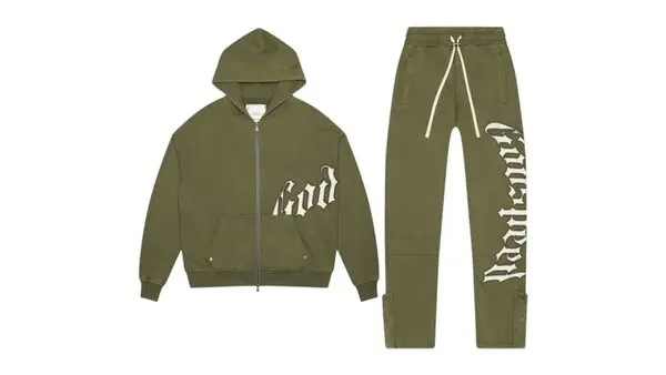 GODSPEED Og Logo V2 Sweatsuit - Olive