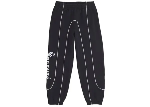 Supreme Curve Piping Sweatpant - Black