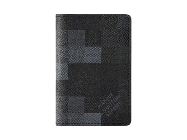 LOUIS VUITTON Pocket Organizer Damoflage - Black