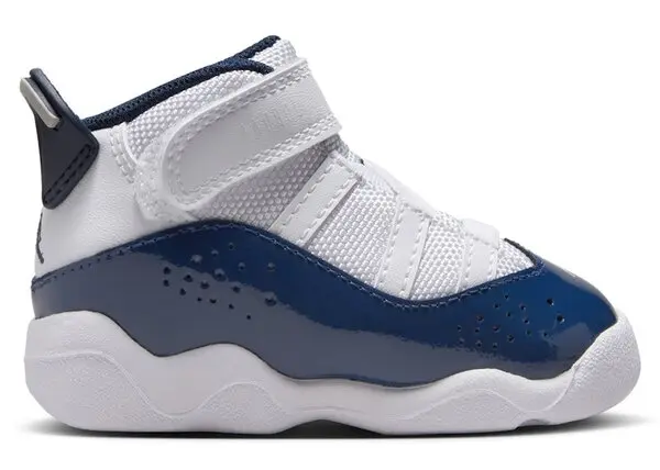 JORDAN 6 Rings - White/neutral Grey/midnight Navy Blue