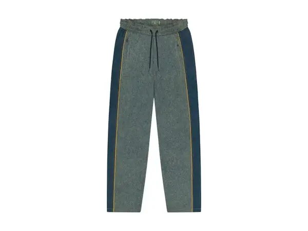 DENIM TEARS Cotton Fleur Delis Denim Track Pants - Multicolor