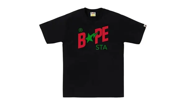 A BATHING APE Colors Sta Tee Shirt Tee Shirt