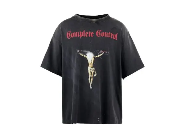 SAINT MXXXXXX Complete Contrl Short Sleeve T-shirt