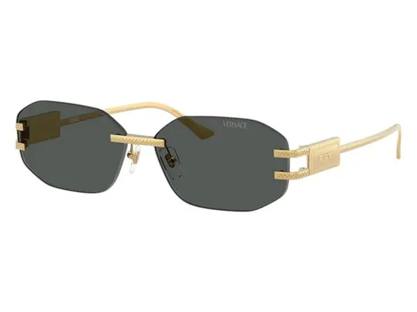 Versace Geometric Sunglasses