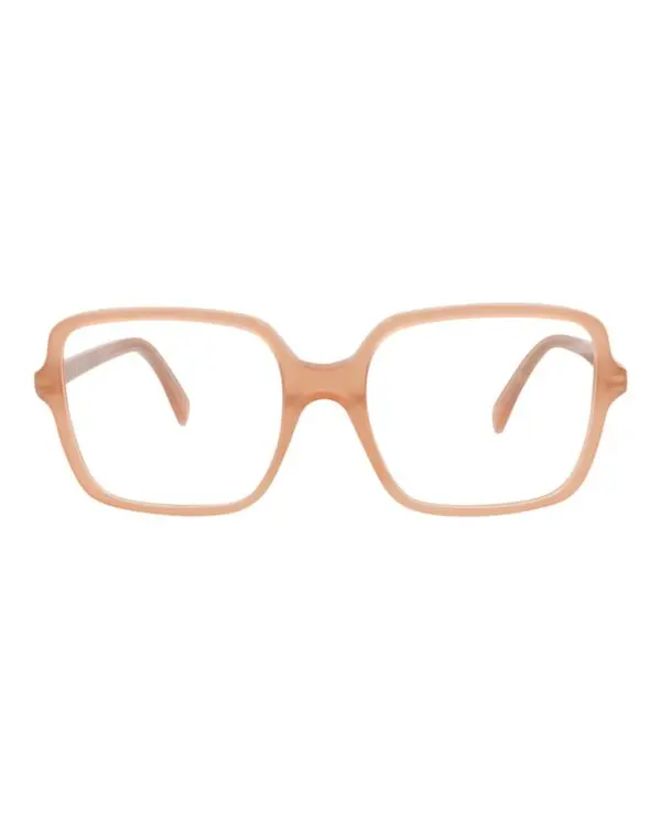 Celine Square Frame Optical Frames - Pink Pink Transparent (cl50076i/57/074)