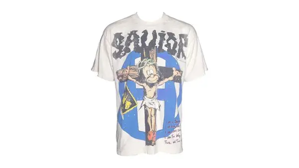 HELLSTAR Seditionary Savior T-shirt - White