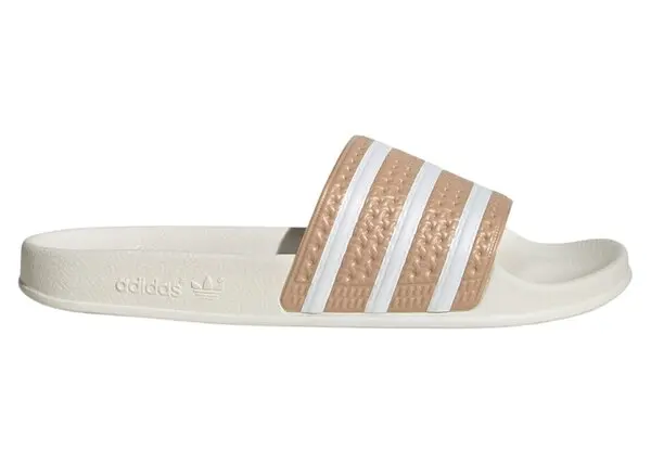Adidas Adilette Slides - Magic Beige/cloud White/off White