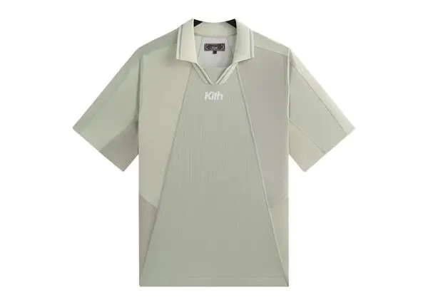 Kith Short Sleeve Panelled Otto Polo Shirt