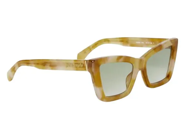 Palm Angels Roseville Sunglasses - Havana Gradient Green (peri091f24pla0011954)