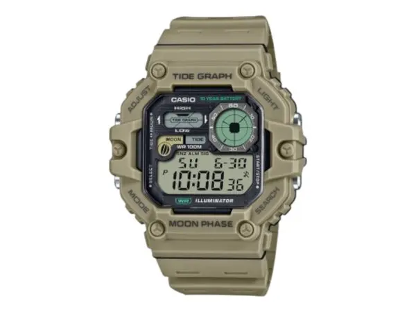 Casio Standard Digital Watch - Stainless Steel