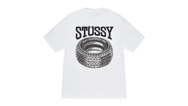StÜssy Tough Tread Tee Shirt - White