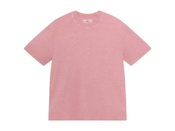 StÜssy Pigment Dyed Short Sleeve Thermal - Berry
