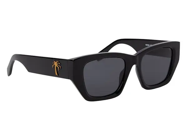 Palm Angels Hinkley Sunglasses - Black Dark (peri034f23pla0011007)