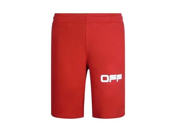 Off-White Airport Tape Sweatshorts