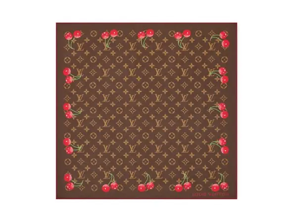 LOUIS VUITTON X Takashi Murakami Monogram Cherry Square 55 - Brown