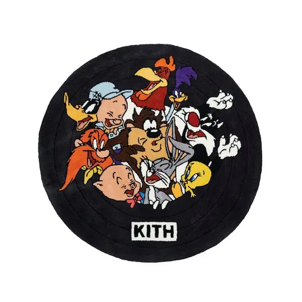 Kith X Looney Tunes Circle Huddle Rug