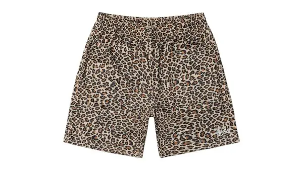 StÜssy Basic Mesh Shorts - Leopard