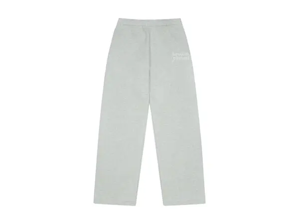 BROKEN PLANET Straightleg Sweatpants - Ash Heather Grey