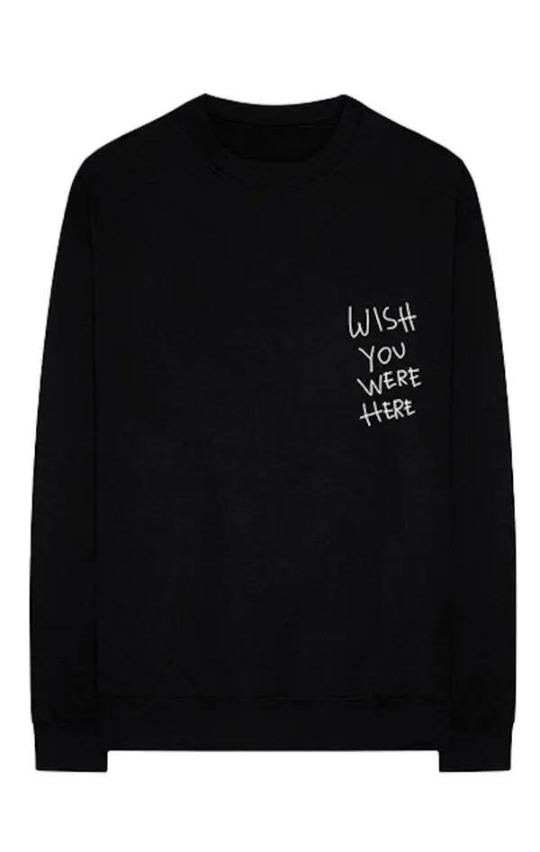 TRAVIS SCOTT Wish You Were Here" Long Sleeve Tee