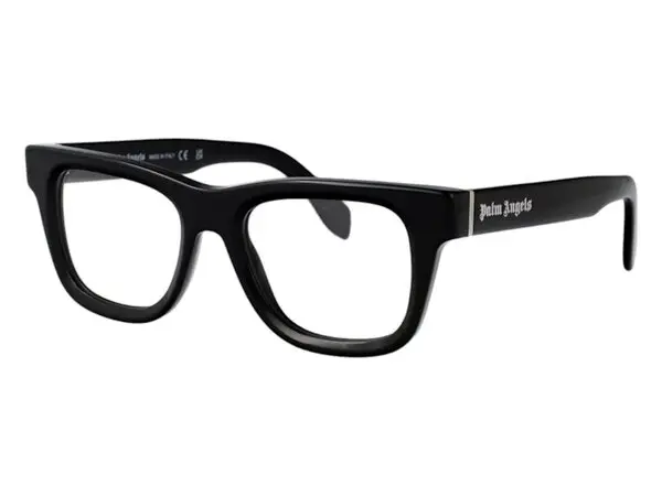 Palm Angels Style 12 Eyeglasses - Black Clear Lens (perj012s25pla0011000)