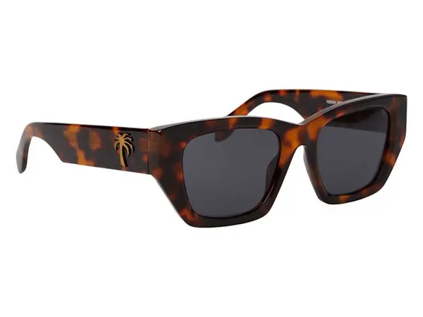 Palm Angels Hinkley Sunglasses - Havana Dark (peri034f23pla0016007)
