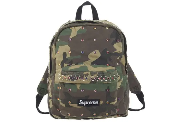 Supreme B.b. Simon Denim Backpack - Woodland Camo
