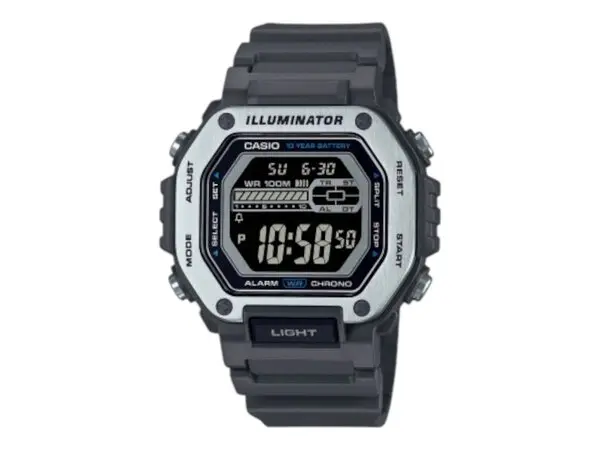 Casio Standard Digital Watch - Stainless Steel
