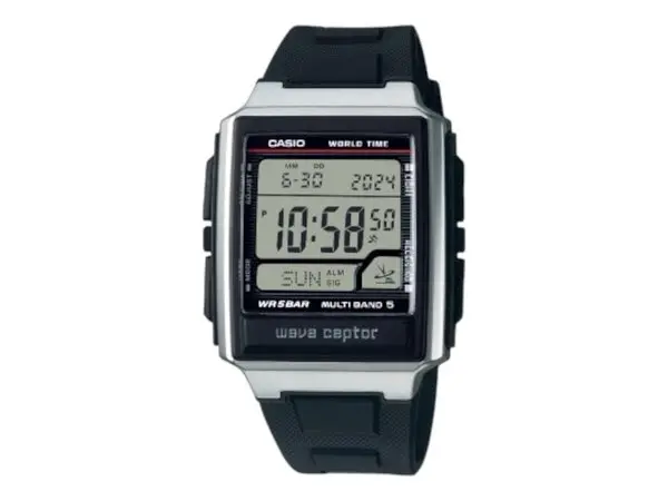 Casio Wava Captor Digital Watch - Stainless Steel