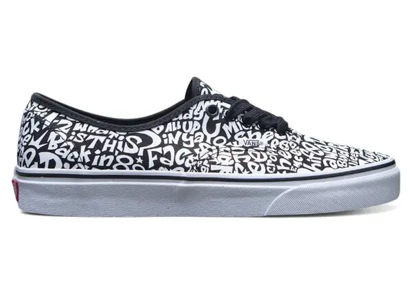 VANS Authentic A Tribe Called Quest Track Listin Sneakers