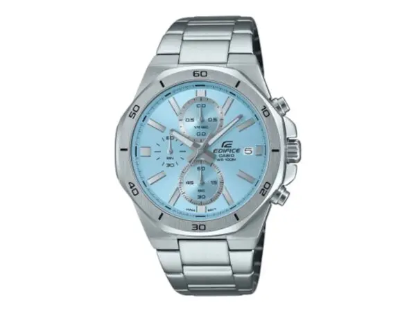 Casio Chronograph Watch With Band - Stainless Steel
