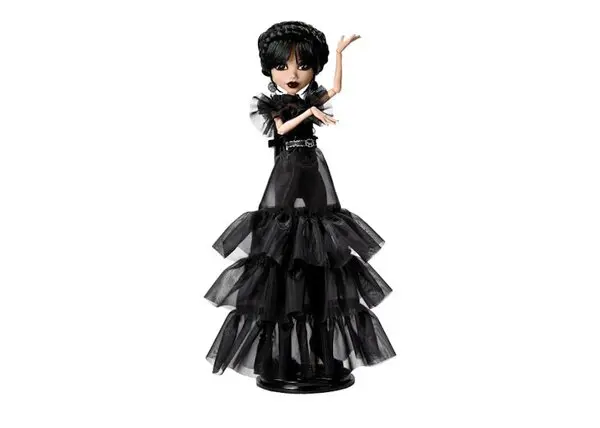 MATTEL Monster High X Wednesday Rave'n Dance Ball Dress Doll By - Multicolor