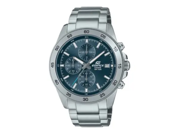 Casio Standard Chronograph Watch - Stainless Steel