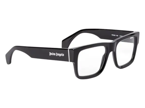 Palm Angels Style 2 Eyeglasses - Black Clear Lens (perj002f24pla0011000)