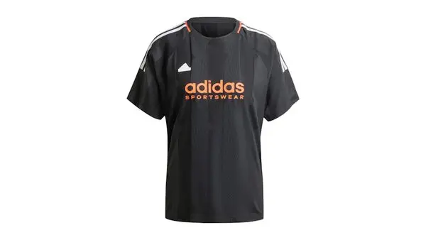 Adidas Tiro Cut 3-stripes Jacquard Boyfriend T-shirt
