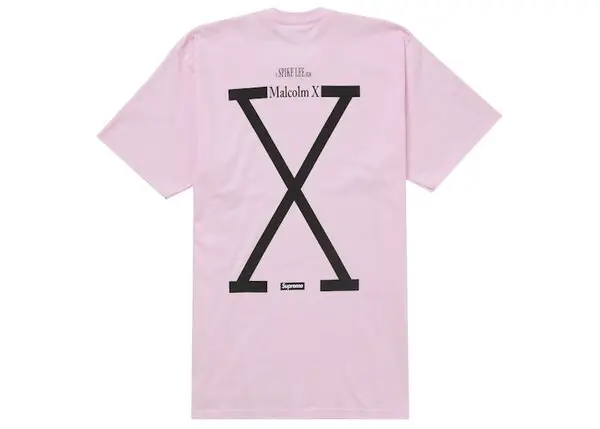 Supreme 40 Acres Malcolm X Tee Shirt - Pink