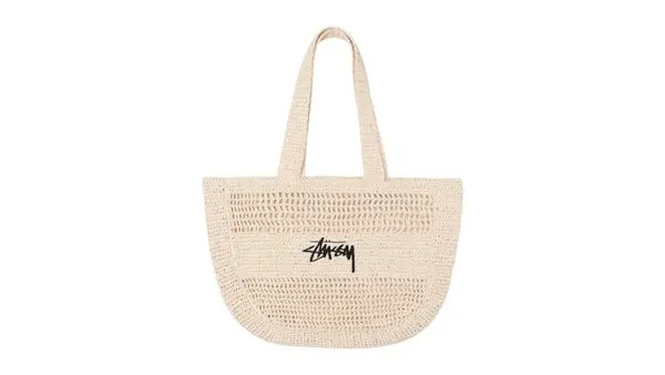 StÜssy Woven Tote Bag - Ivory