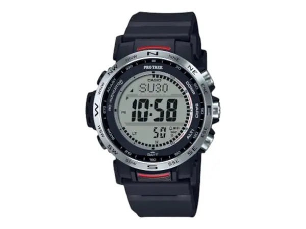 Casio Pro Trek Digital Watch - Stainless Steel