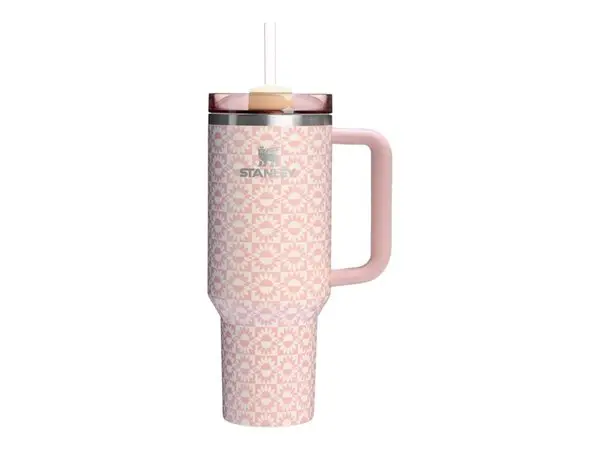 STANLEY Flowstate Quencher 40oz Tumbler - Peach Whip Sunflower