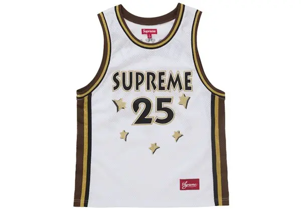 Supreme All Star Basketball Jersey - White