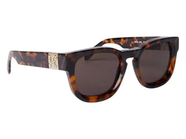 Palm Angels Riverside Sunglasses - Havana Brown (peri064s24pla0016064)