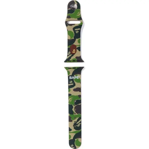 A BATHING APE Abc Camo Apple Watch Band - Multicolor