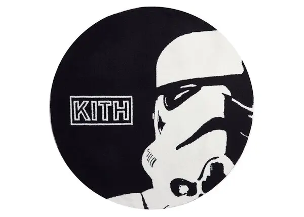 Kith X Star Wars Storm Trooper Rug Black