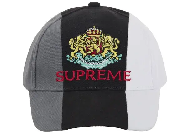 Supreme Crest 6-panel Cap - Black