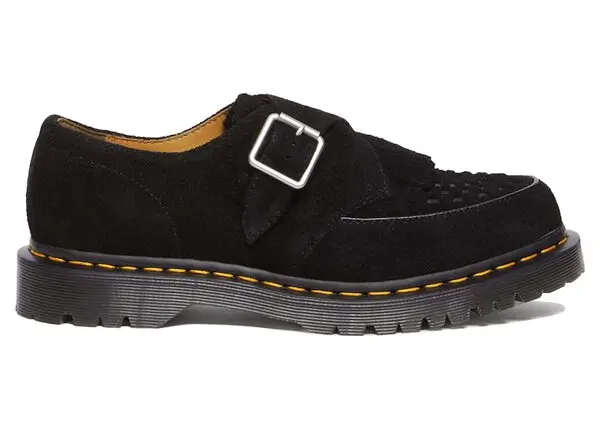 Dr. Martens Ramsey Kiltie Buckle Creepers - Black