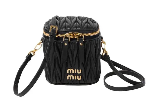 Miu Miu Matelassé Nappa Leather Mini Pouch