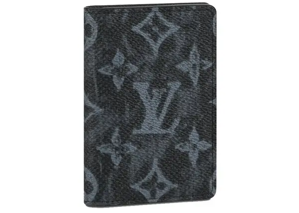 LOUIS VUITTON Monogram Pastel Noir Canvas Pocket Organizer - Multicolor